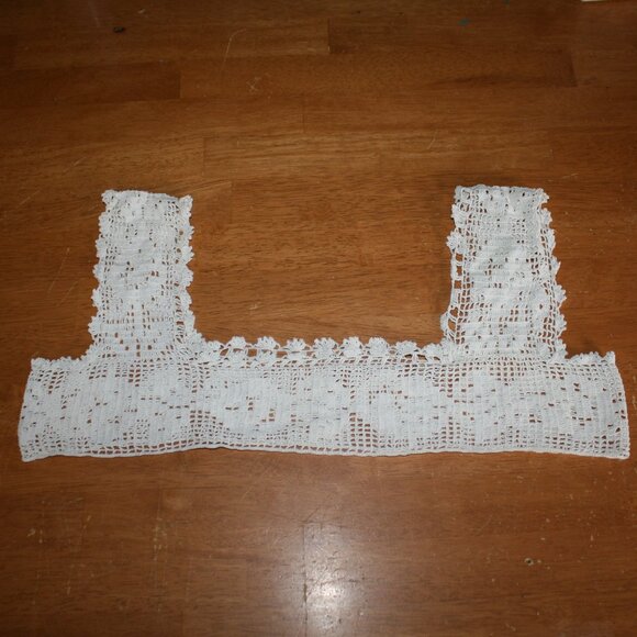 Artisan | Office | Artisan 311 Crochet Yoke Topper Floral Neckline ...